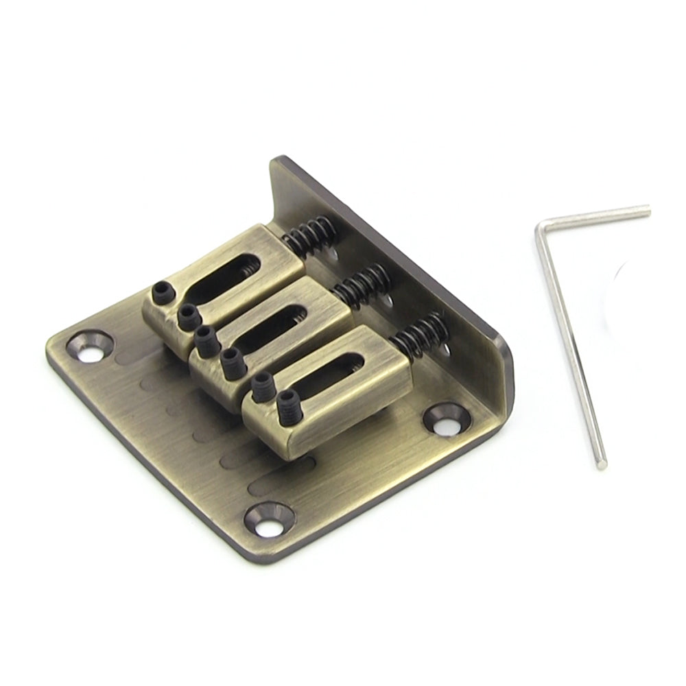 3-String Bridge | Antique Brass Finish | MGB