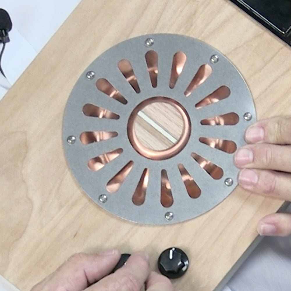 MGB Rosewood Biscuit Bridge for Resonators | MGB