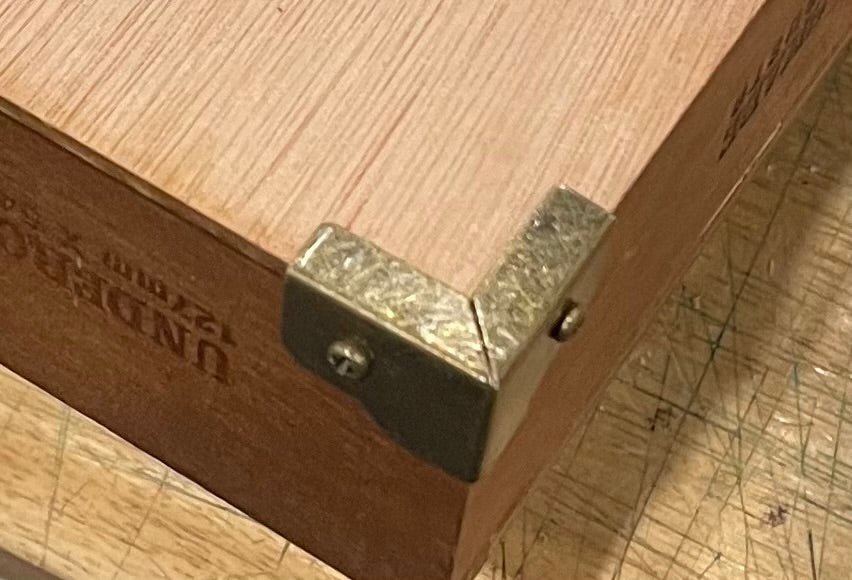 Antique Brass Decorative Protective | Cigar Boxes & Hardware | MGB ...